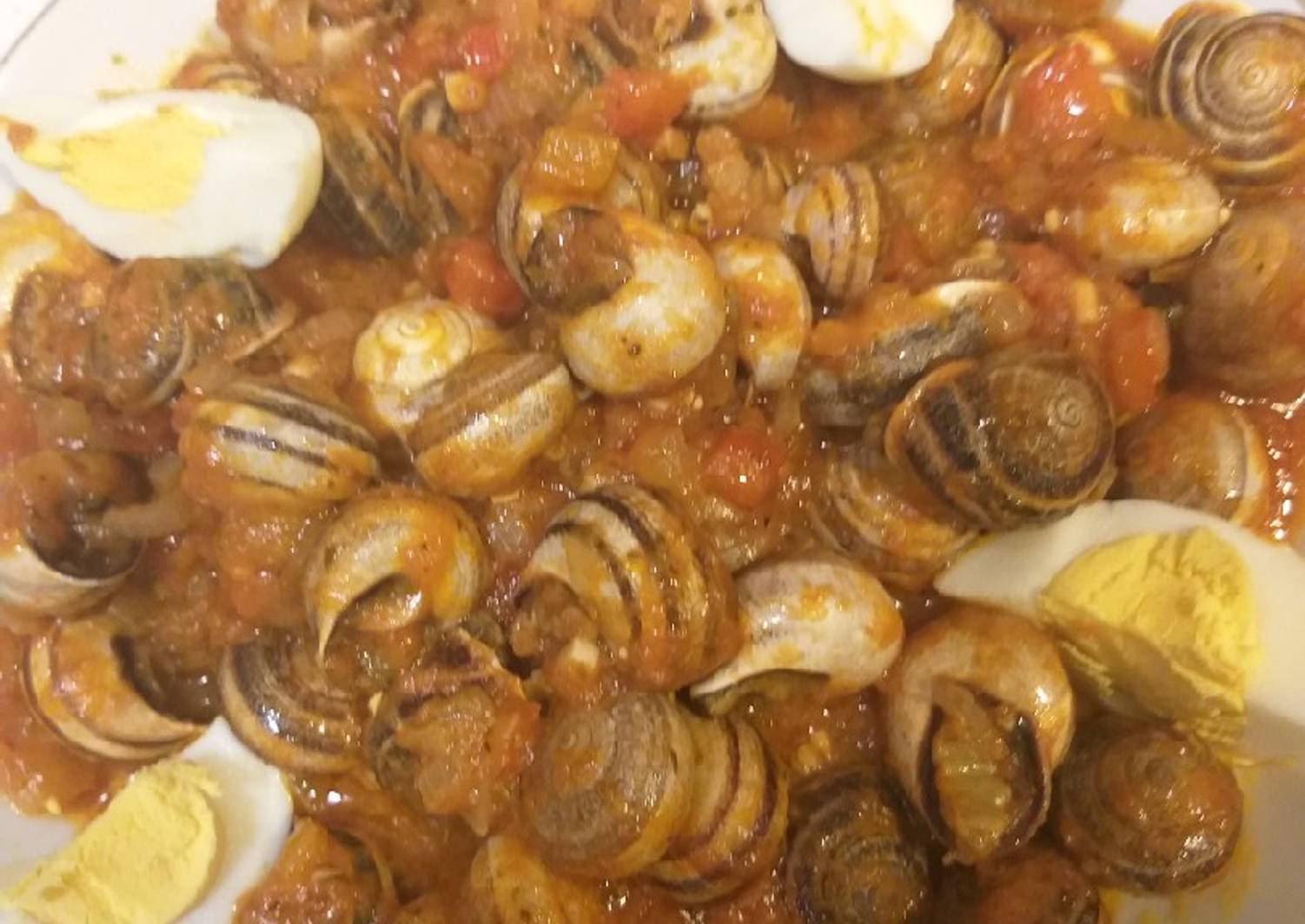 Cargols amb salsa Receta de Carlos Torres- Cookpad