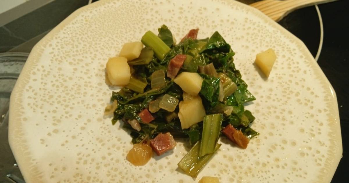 Acelgas esparragas Receta de Miguelo Ferrer Alberich - Cookpad