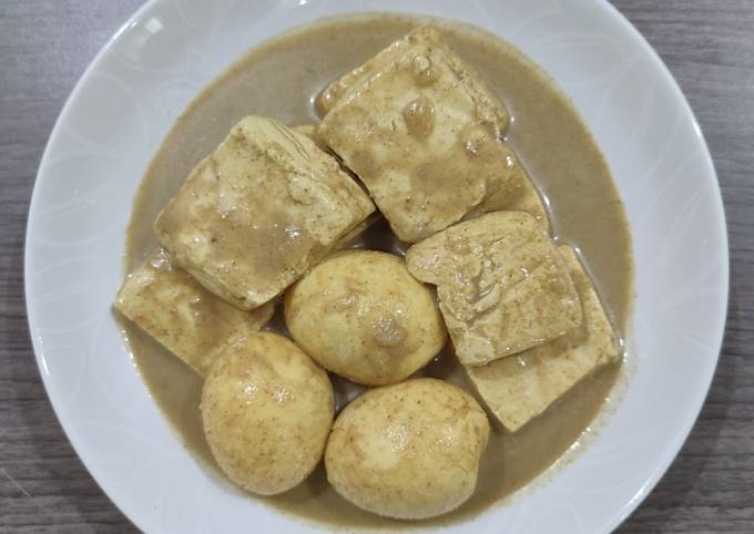 Resep Tahu Telur Kuah Opor oleh Noni - Cookpad