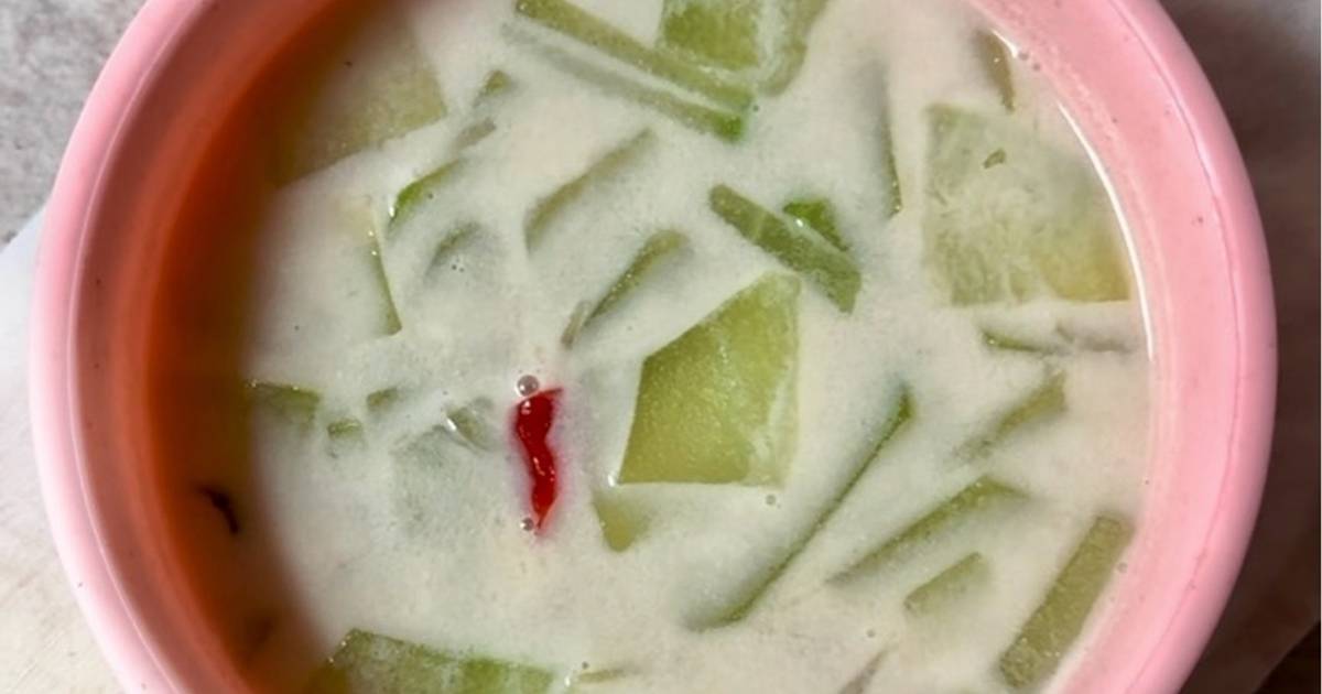 Resep Lodeh Putih Labu Siam oleh anif agustina - Cookpad