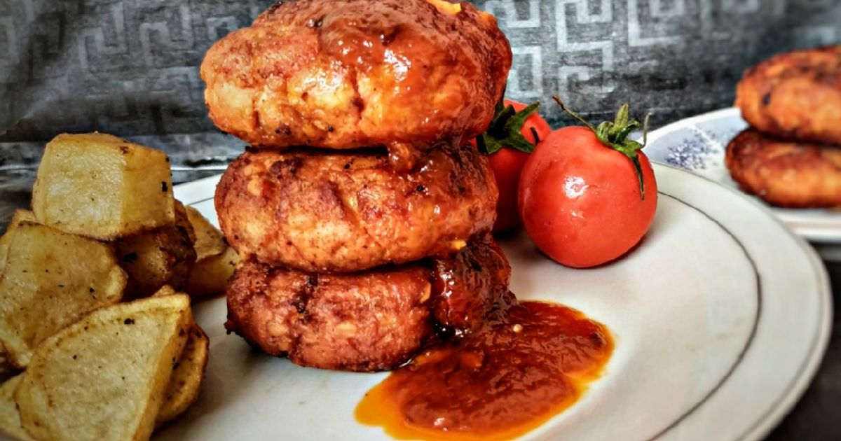 Resep Steak Tempe Ayam With Bbq Sauce oleh Andinidz - Cookpad