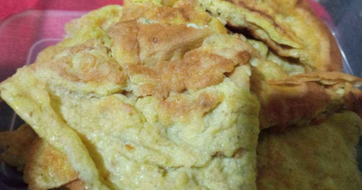 690 resep telor dadar entok enak dan mudah - Cookpad