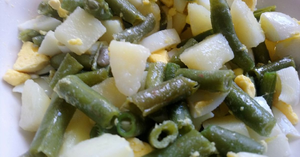 Ensalada De Chauchas, Papas Y Huevo Receta de Griselda Condori "Grey's ...