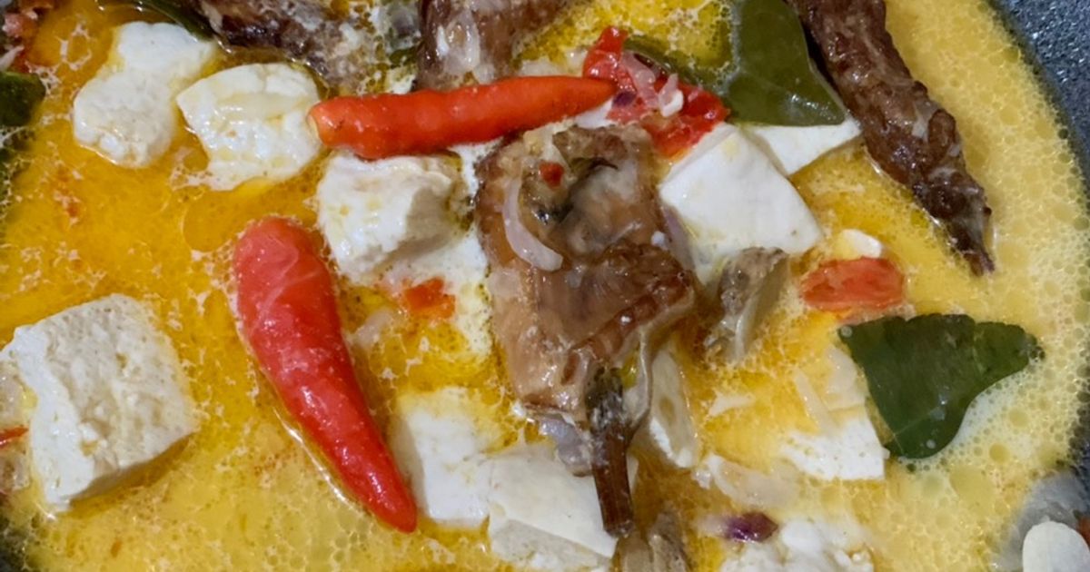 Resep mangut tahu putih rumahan enak dan mudah - Cookpad
