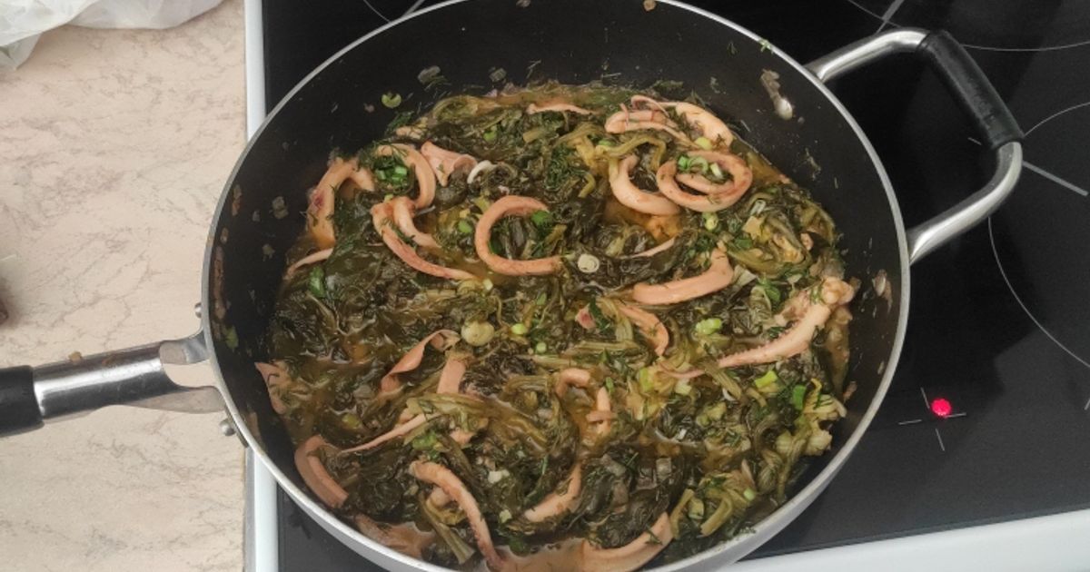 Θράψαλα με σπανάκι Συνταγή από τον/την Γιωργος Στειακακης - Cookpad