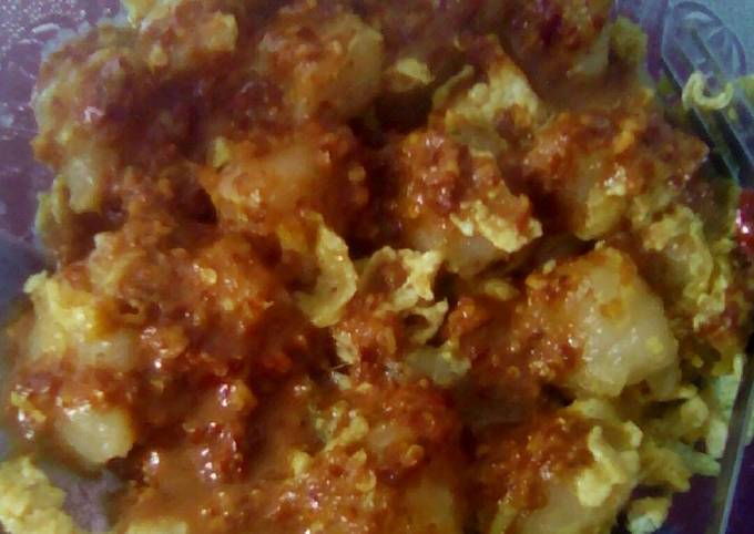 Resep Cilor (aci telor) bumbu kacang oleh henni pujiati - Cookpad