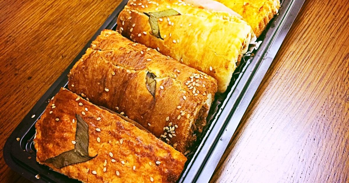 Resep Roti Abon Gulung Ikan No Telur, No Butter, No Margarin, No Mixer ...