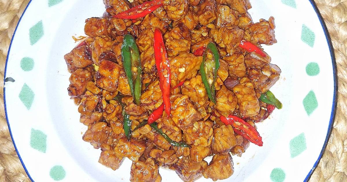 Resep Tempe Oreg Basah oleh arifah amrullah - Cookpad