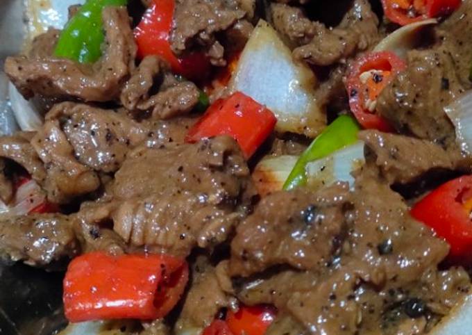 Resep Sapi lada hitam oleh marlianimustamin - Cookpad