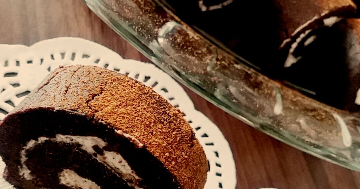 طرز تهیه شیرینی رولت بدون فر ساده و خوشمزه توسط Shaghaygh - کوکپد