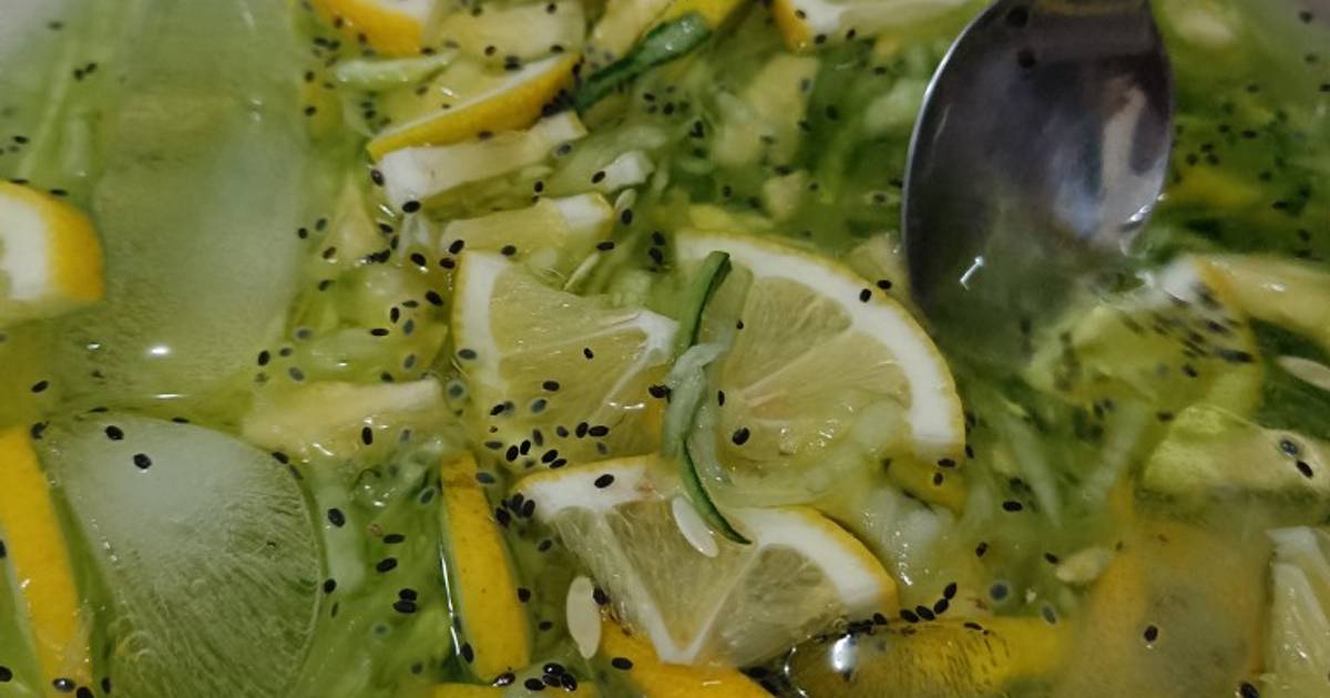 Resep #189 Es Timun Lemon (week 30) oleh MaknyaduoJe - Cookpad