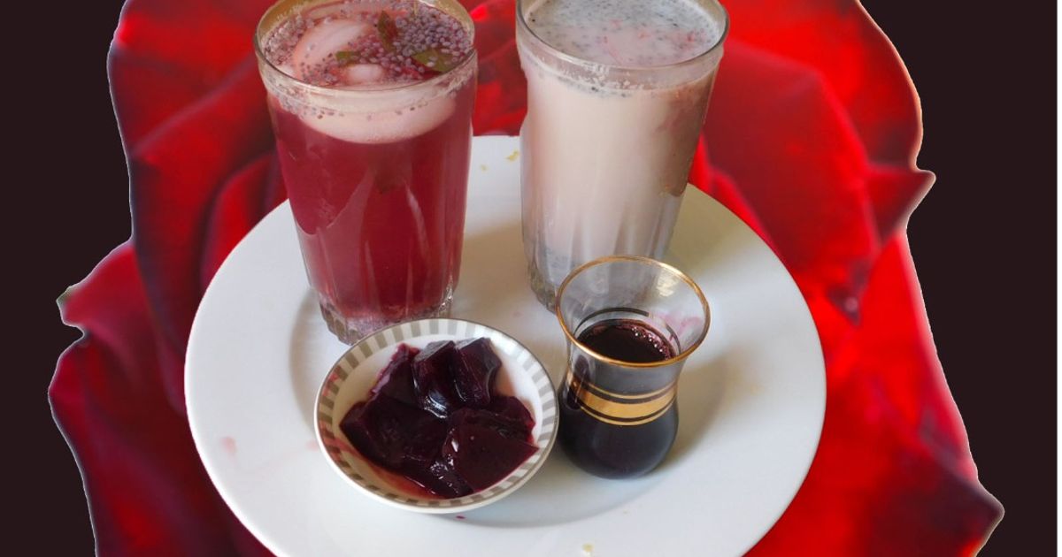 Rose Sharbat, Mojito Recipe By Lakshmi Sridharan Ph D