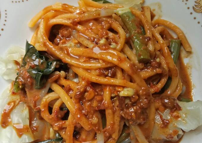 Resep Mie Pecel Sayur oleh Risa Ayu - Cookpad