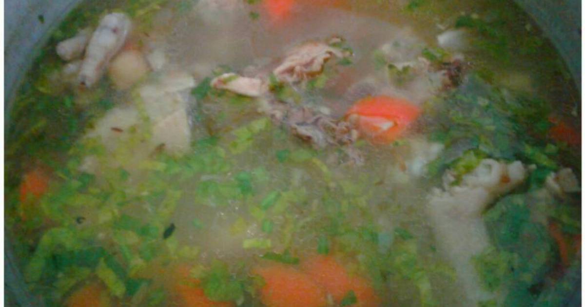 Resep Sup ceker ayam oleh Frensia Agek 🍨 - Cookpad