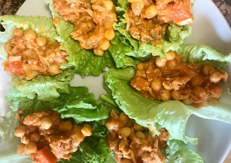 Cogollos de lechuga rellenos Receta de Noemí Rodríguez- Cookpad