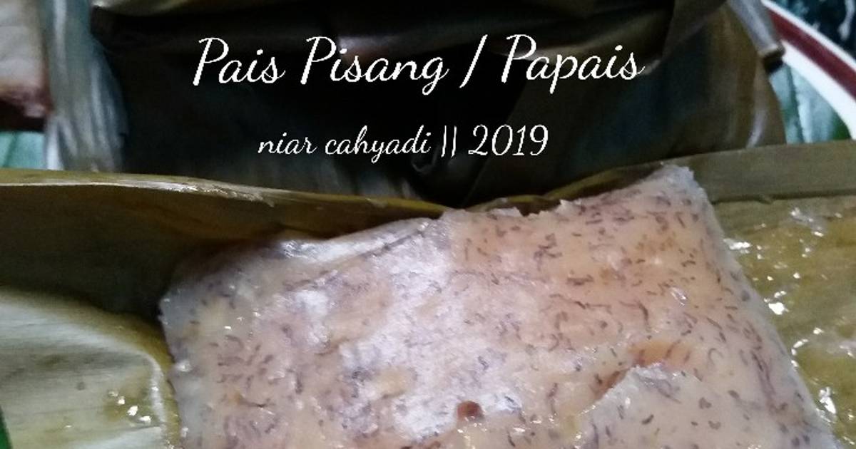 78 resep pais pisang kukus enak dan mudah - Cookpad