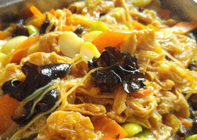 Resep tauki kecap vegetarian oleh Yenlie Wang - Cookpad