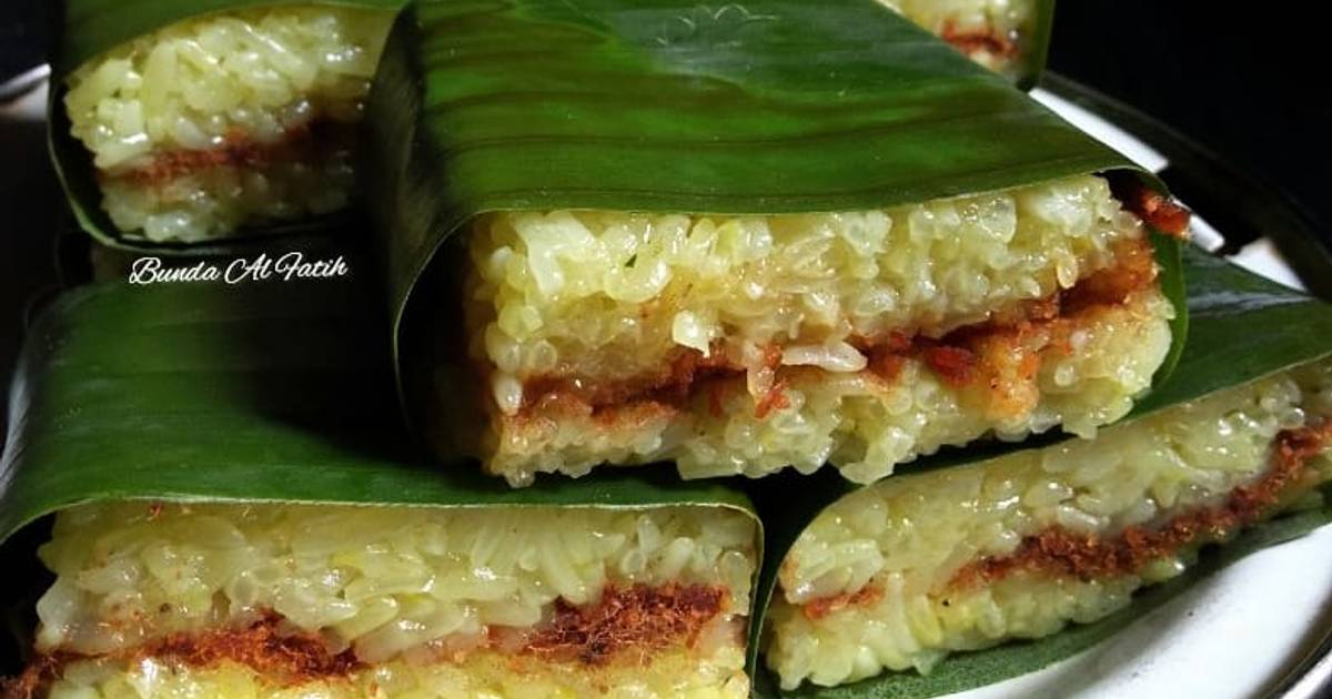 338 resep lemper isi abon enak dan sederhana ala rumahan - Cookpad