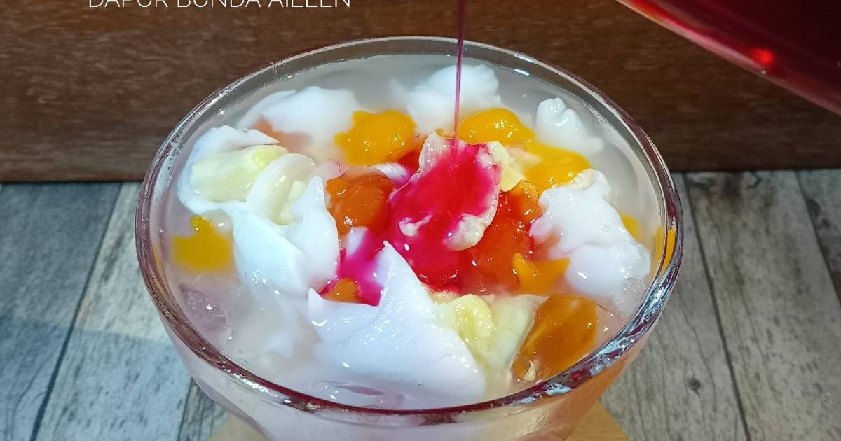 Resep Es Jelly Kelapa Muda Sirup oleh Dapur Bunda Aileen (Ratna) - Cookpad
