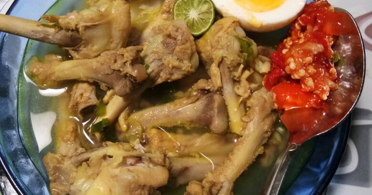 11 resep soto dengkul enak dan mudah - Cookpad