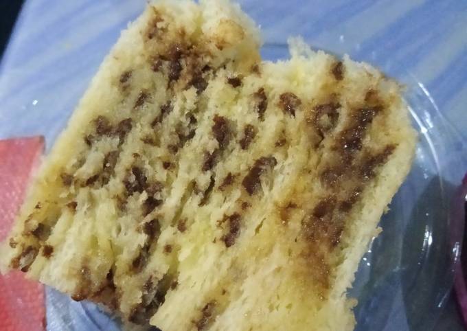 Resep Roti Tawar Lapis Coklat Oleh Biyungnya Ubay Cookpad