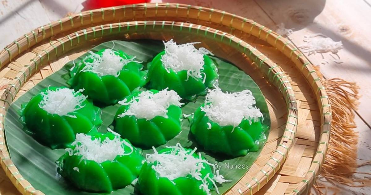 Resipi Kuih Kaswi Pandan oleh Nuharahmat - Cookpad
