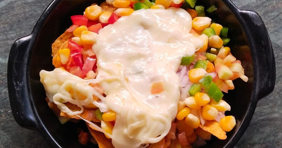 Fireless Cheese Nachos Recipe by Preeti V. Salvi - Cookpad