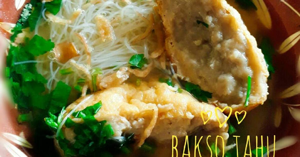 3 resep tahu bakso kuah cuka enak dan mudah - Cookpad