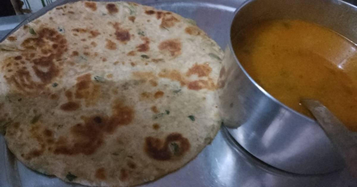 Methi ka paratha Recipe by Jyoti nagar - Cookpad