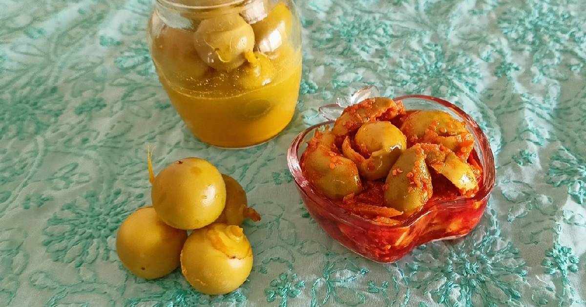 Tasty Food With Bhavisha દ્વારા રેસીપી ગુંદા નું ખાટું અથાણું (Gunda ...