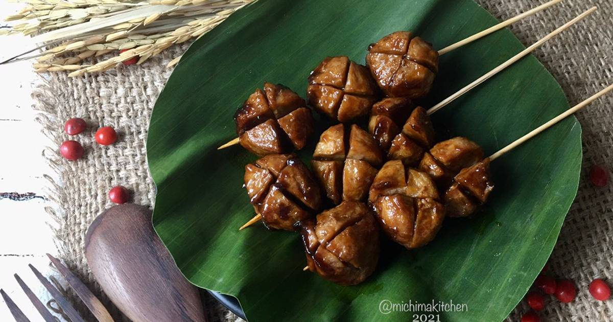 Resep Bakso Bakar Saos BBQ oleh TriLim - Cookpad