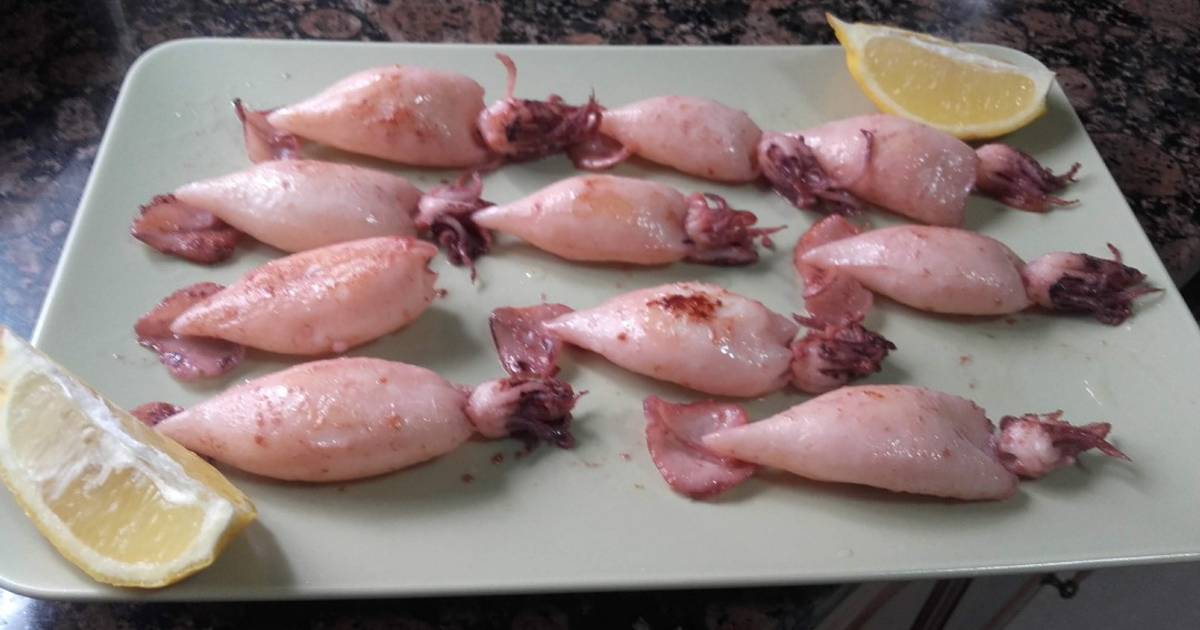 Chipirones a la plancha Receta de La Cocina de Loli- Cookpad