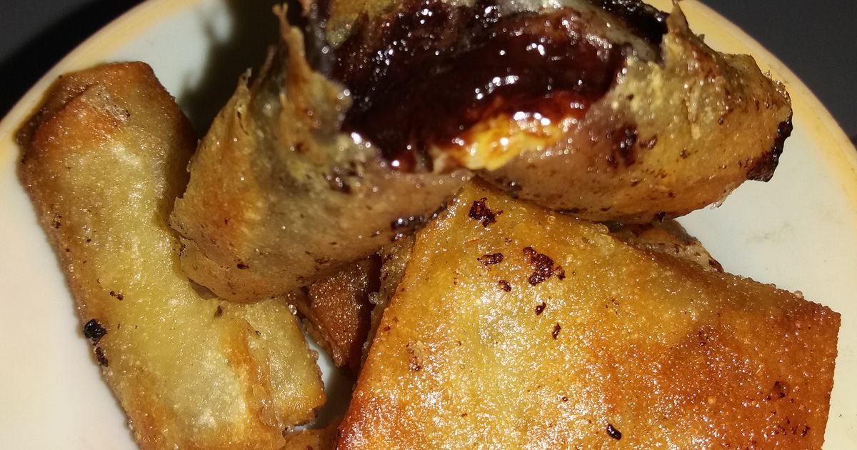 Resep Pisang Coklat (Piscok Meler) oleh Ria Dwija - Cookpad