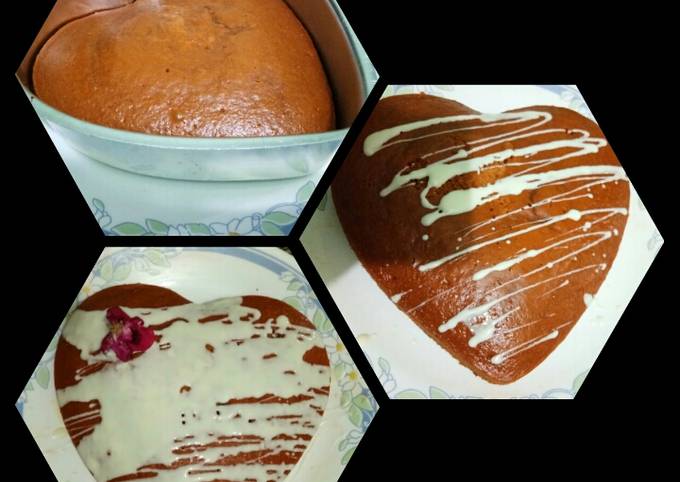 Aata Cake Recipe by Tanvi Sharma - Cookpad