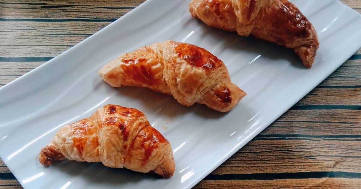 Resep croissant homemade lezat dan praktis, mudah dibuat di rumah