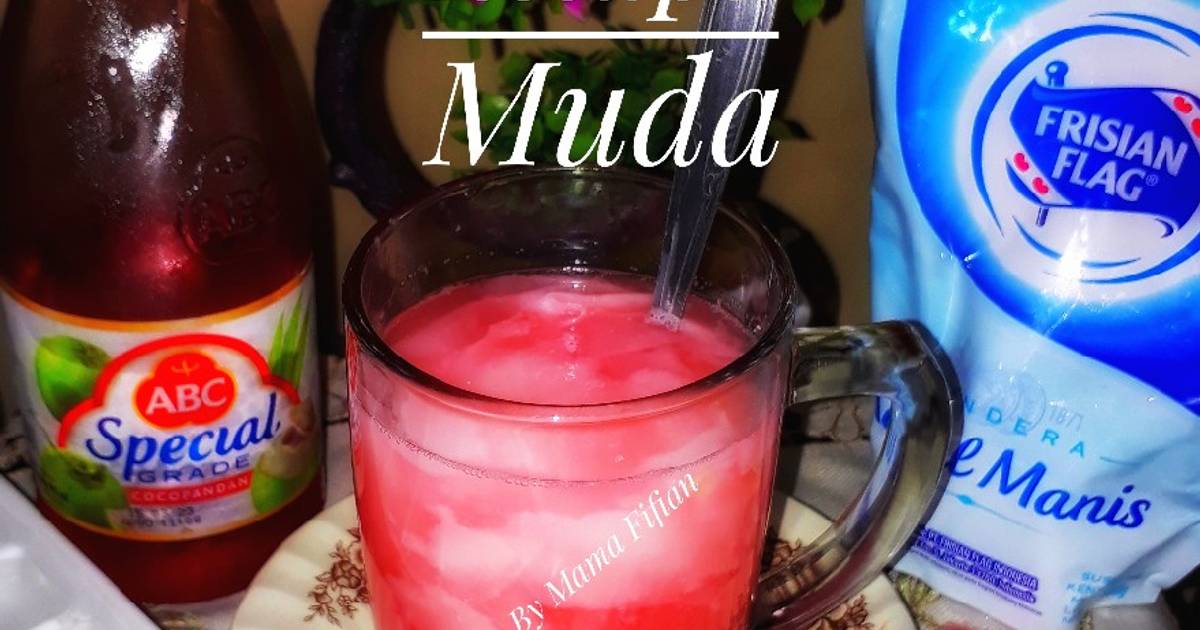 Resep Es Sirup Susu Kelapa Muda oleh Lanjarsih/Mama Fifian ...