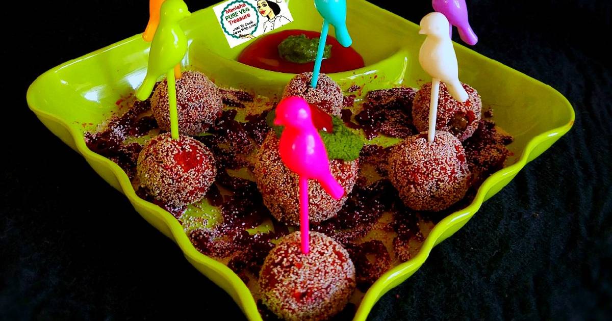 Beetroot Balls Recipe by Manisha Sampat - Cookpad