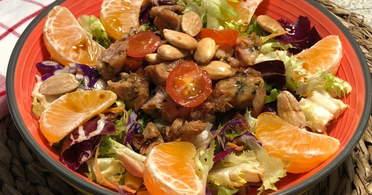 Pollo mandarin - 95 recetas caseras- Cookpad