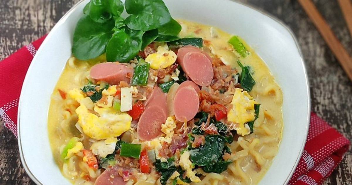 120 resep mie kare santan enak dan mudah - Cookpad