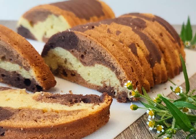 Resep Marmer Cake Gluten Free oleh Hime & Quin Kitchen - Cookpad