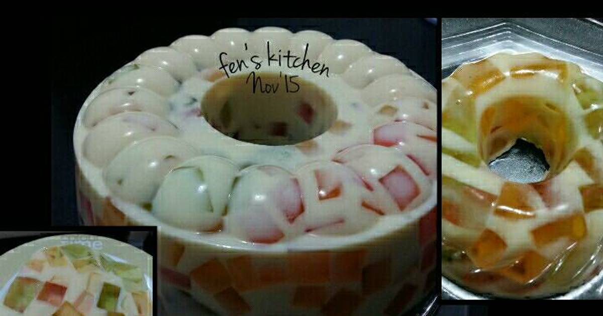 Resep Puding Mozaik oleh Fenny - Cookpad
