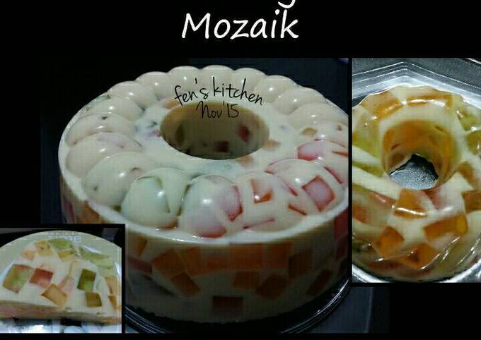 Resep Puding Mozaik oleh Fenny - Cookpad