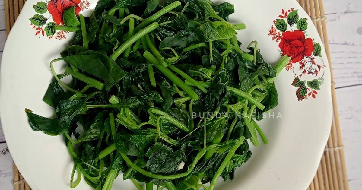 Resep Bayam rebus ijo oleh Bunda Nafisha - Cookpad