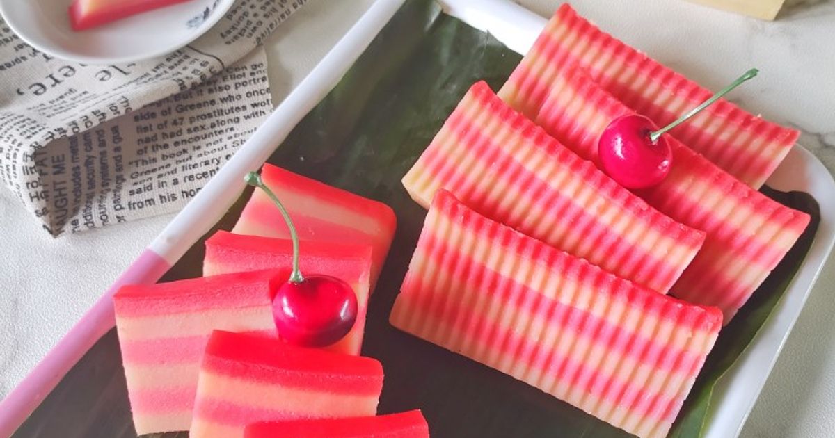 Resep Lapis Pepe Tepung Hunkwe oleh Mira_Jabir - Cookpad