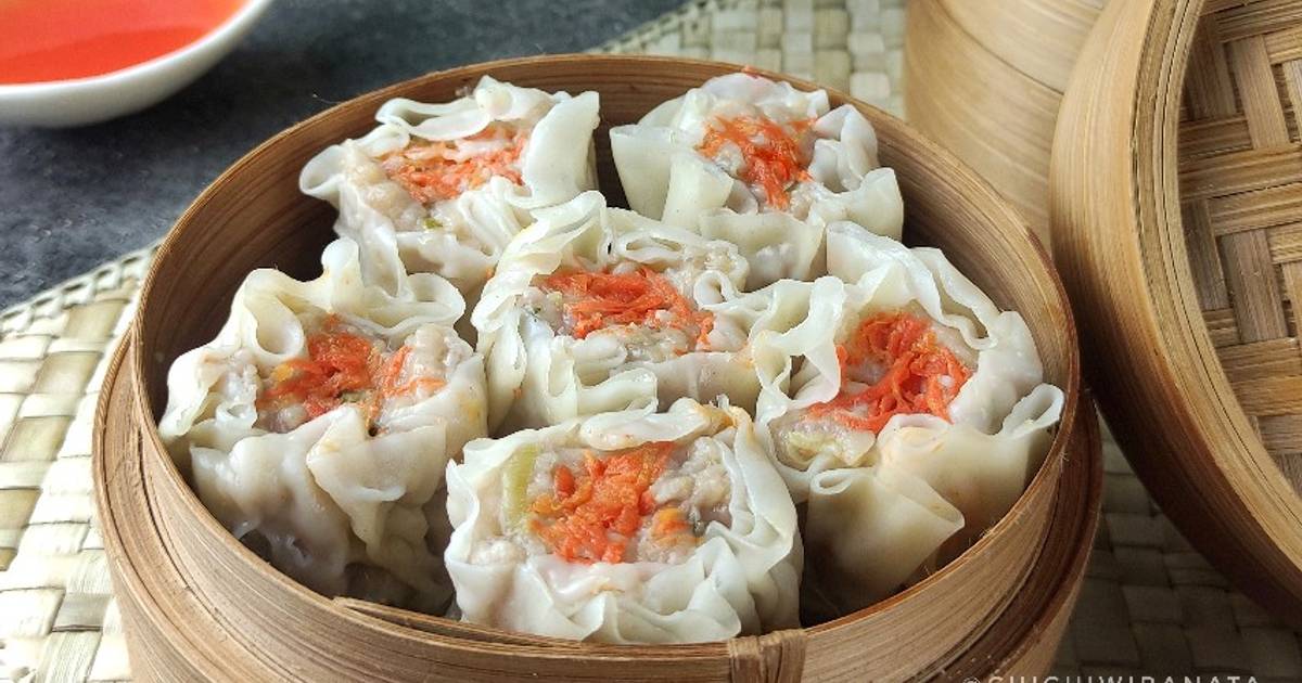 Resep Siomay Dimsum Super empuk dan kenyal oleh Chichi Wiranata - Cookpad
