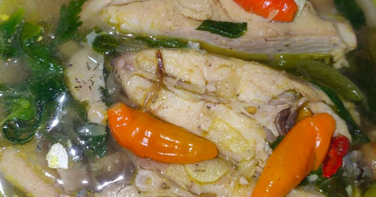 Resep Sup Ikan Kakap Putih Kuah Bening | Bumbu Iris | Segerrr.. Anti ...