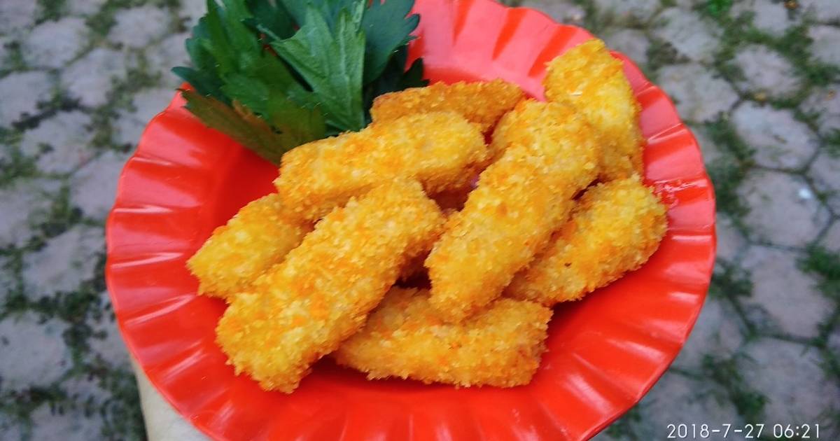 Resep Nugget ayam wortel jagung oleh Aning Zamy - Cookpad
