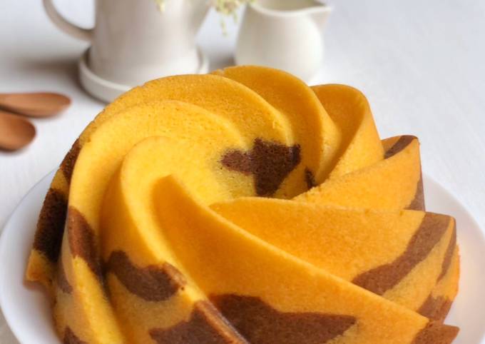 Resep Marmer Cake Moist tanpa kulit oleh silvia novi - Cookpad
