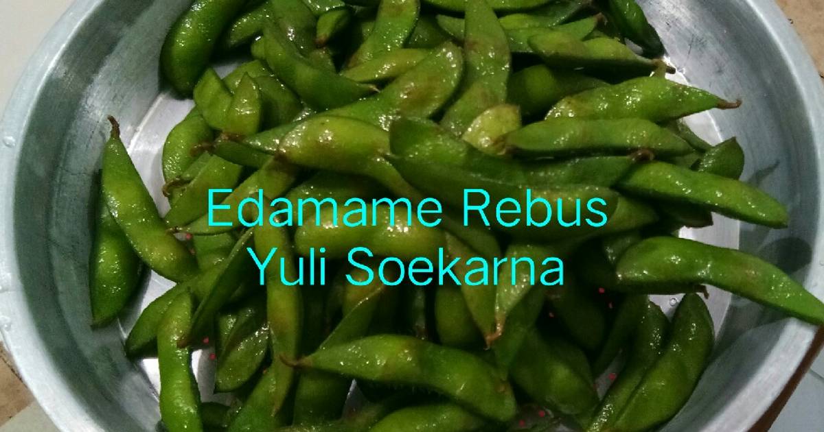 Resep Edamame Rebus oleh Love Scavenger - Cookpad