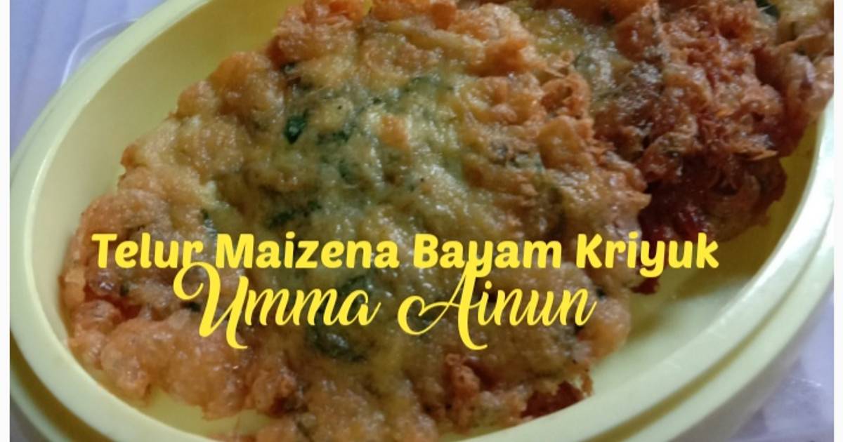 57 resep bayam crispy maizena enak dan mudah - Cookpad